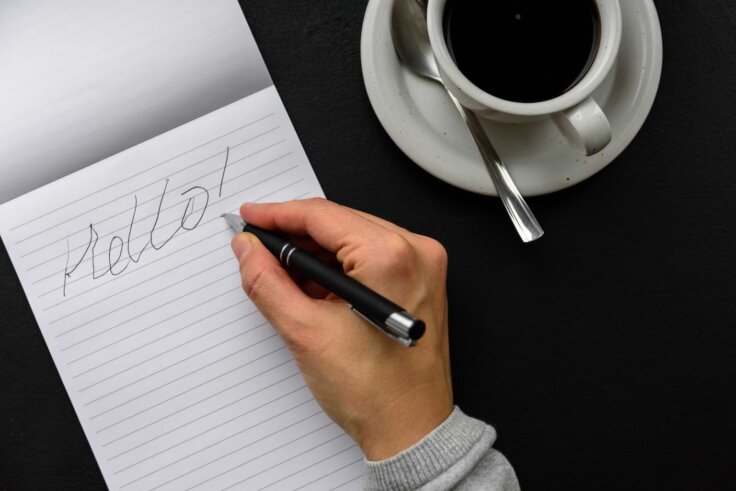 My terrible handwriting and the voice of God